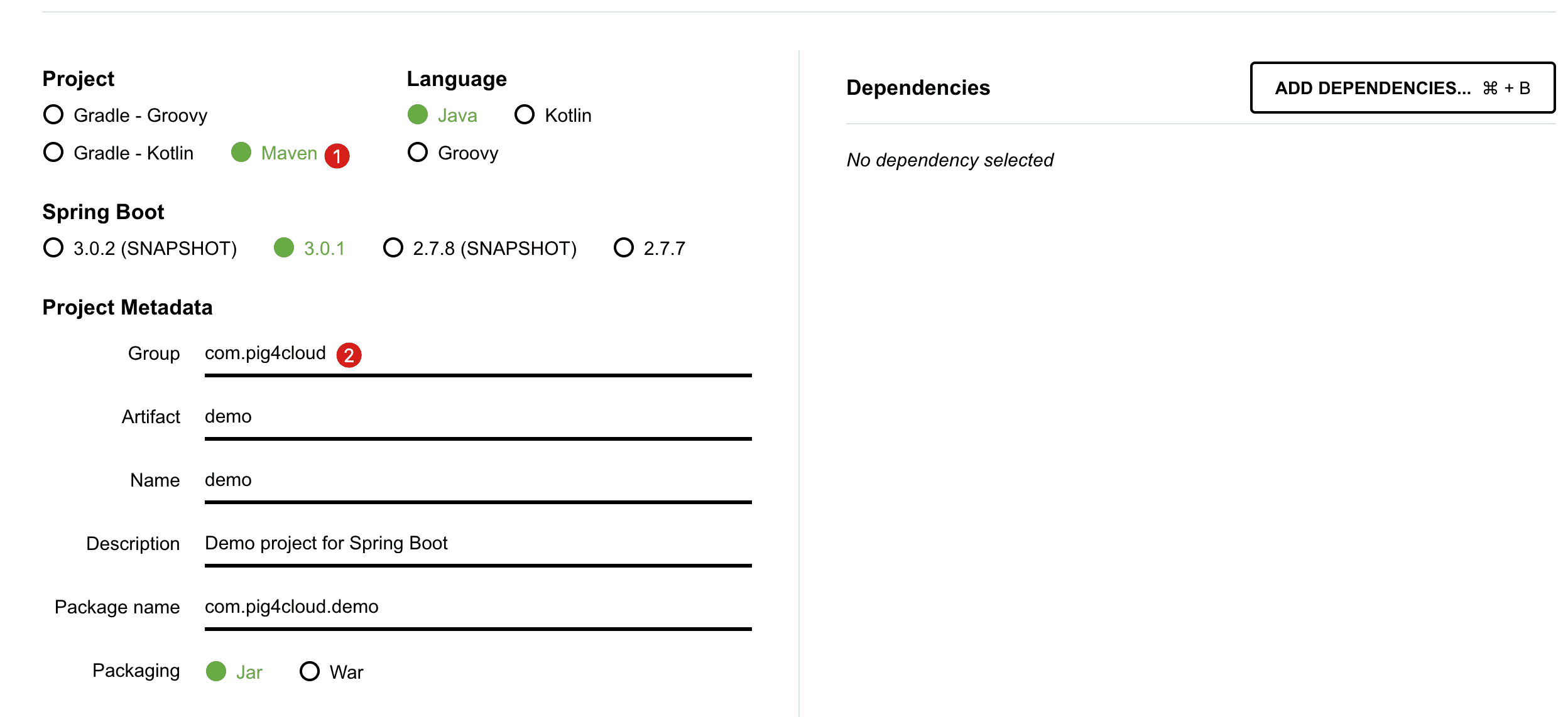GitHub - pig-mesh/start-spring-io-default-val-extension: Chrome 插件 start.spring.io 创建项目时指定一些默认值